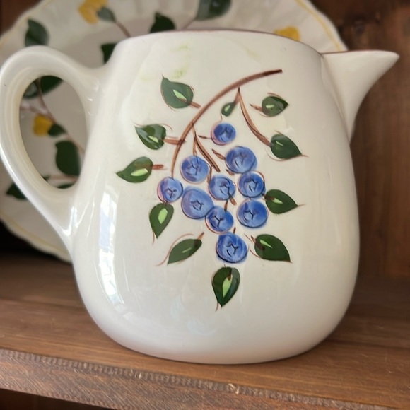 Accents | Stangl Blueberry Pitcher | Poshmark